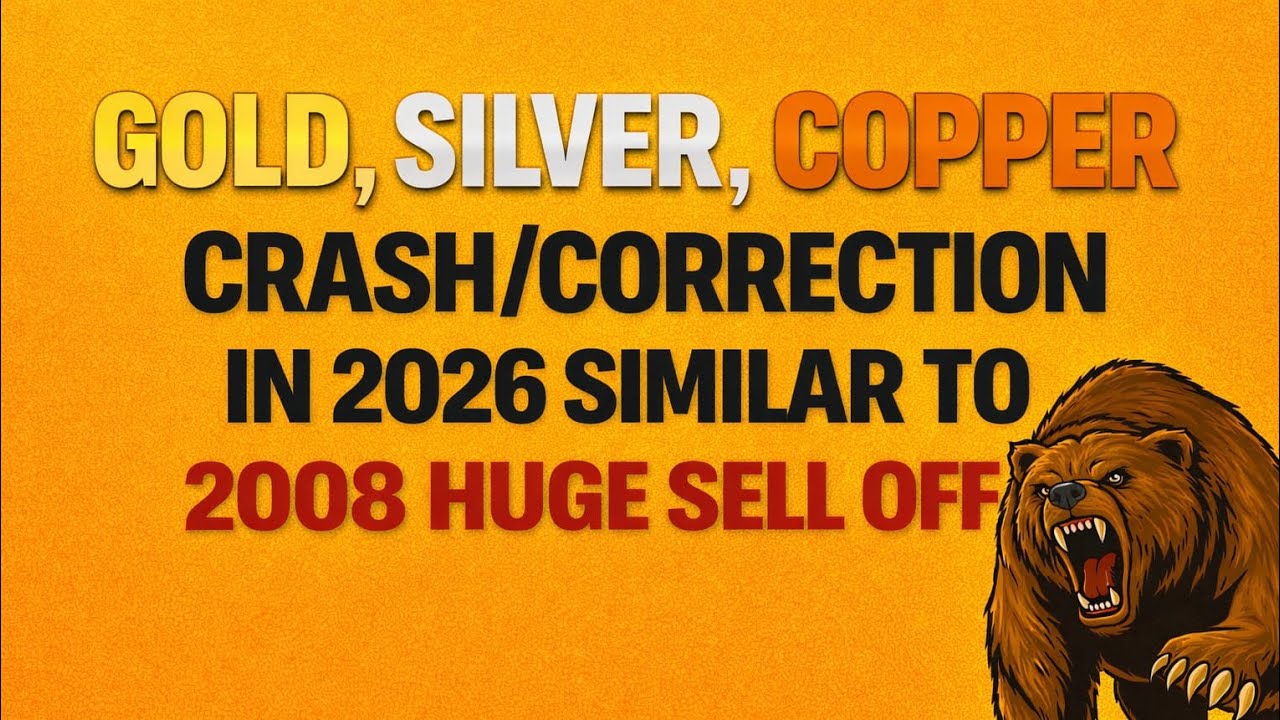COMEX & MCX BULLION MARKET CRASH COMING IN 2026 SIMILAR TO 2008 GLOBAL ...