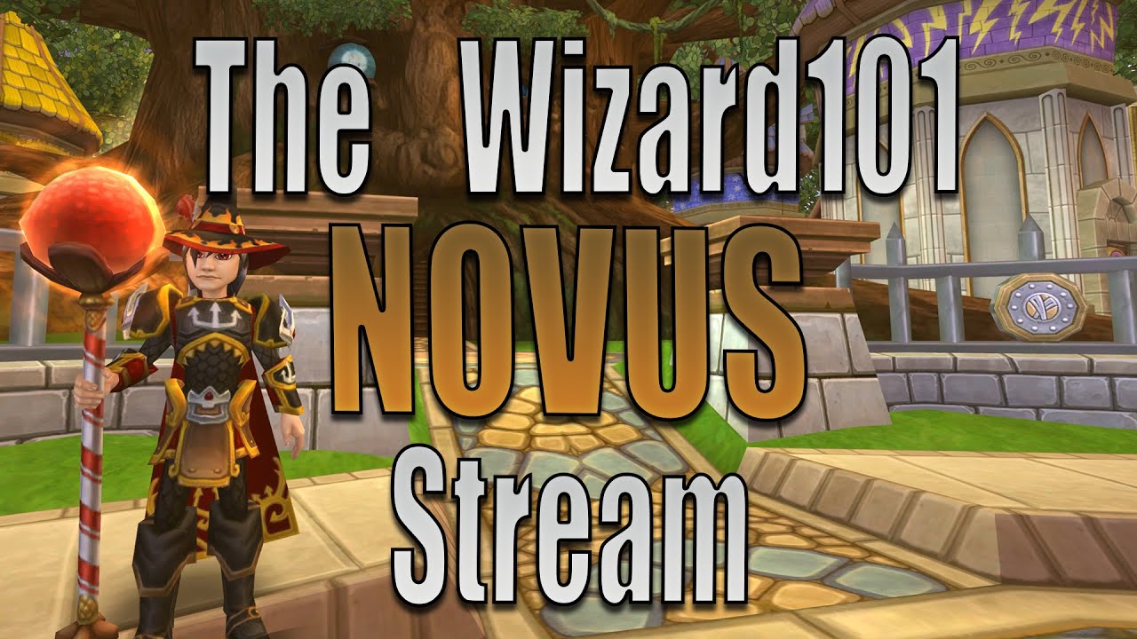 the wizard101 novus stream - YouTube