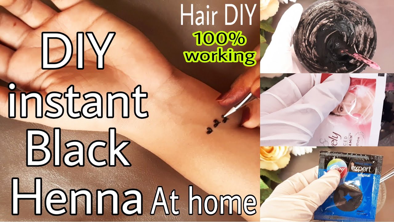 How To Make Black Henna Paste At Home Just Only In 5 Minutes Black how-to-make-black-henna-paste-at-home-just-only-in-5-minutes-black