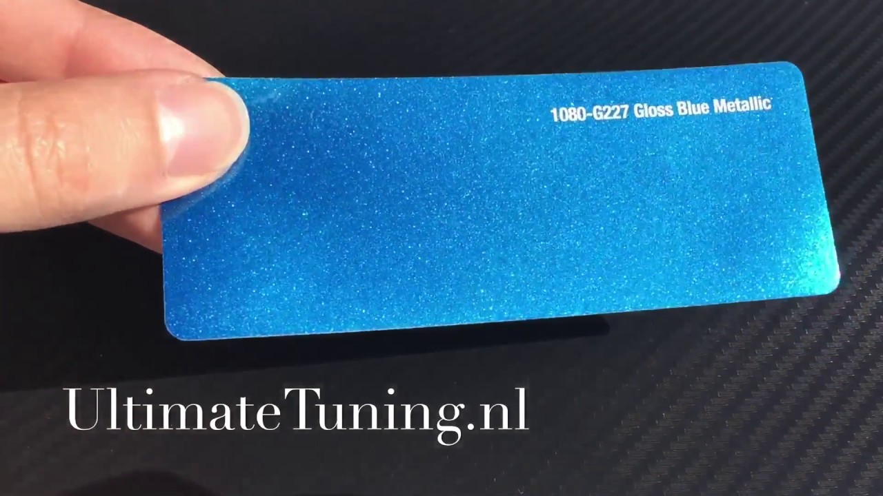 3M 1080 G227 Gloss Blue Metallic UltimateTuning.nl - YouTube