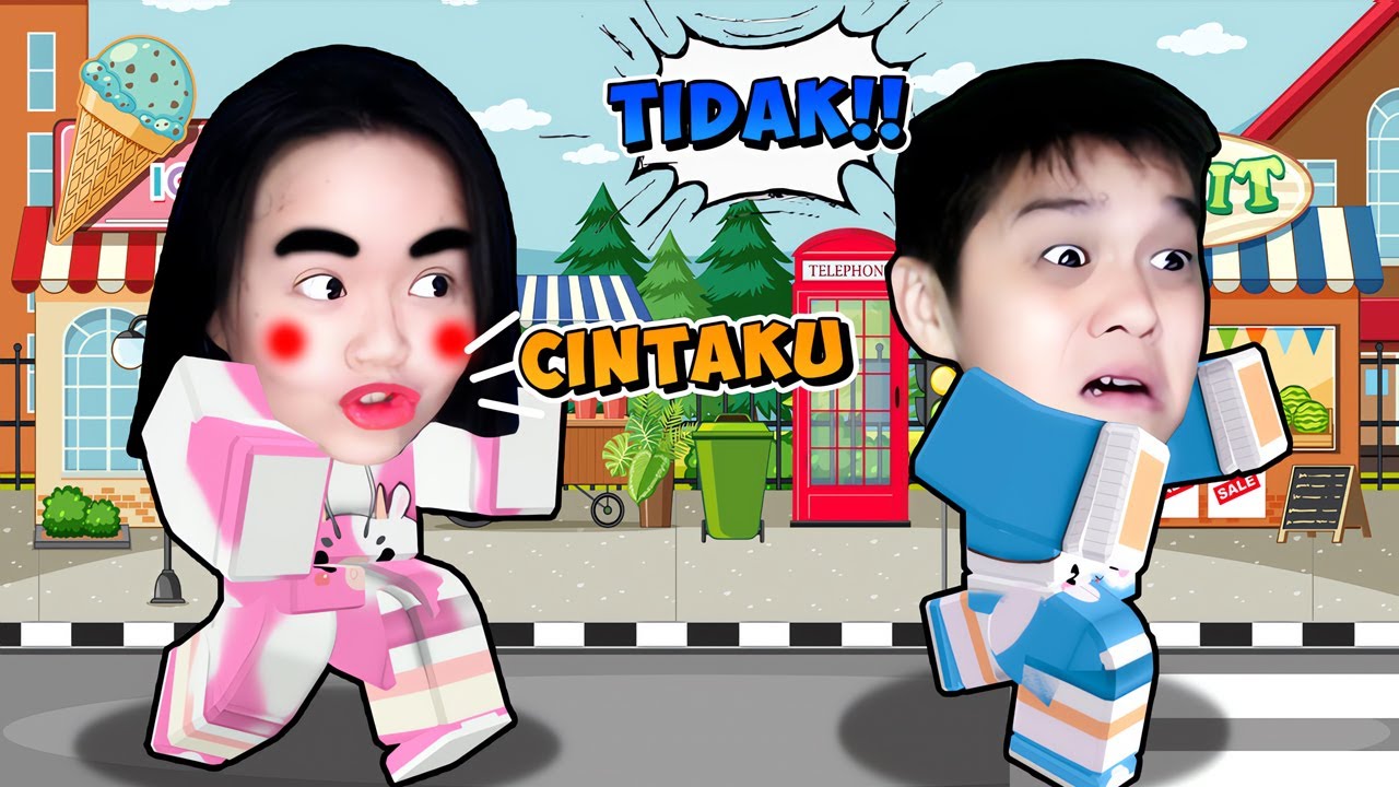 MOMON BELAJAR MAKEUP untuk MENGEJAR CINTANYA feat @BANGJBLOX | ROBLOX ...