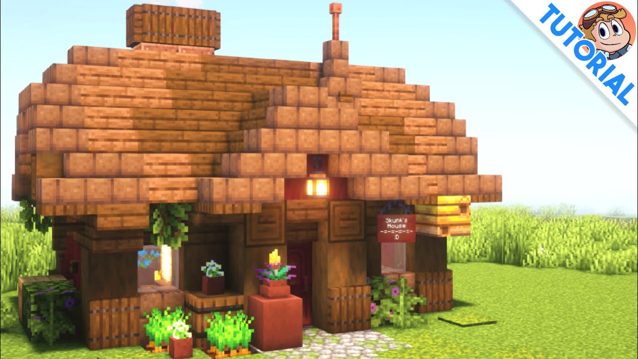 How to Build a Cozy Cottage (Minecraft Tutorial) - YouTube