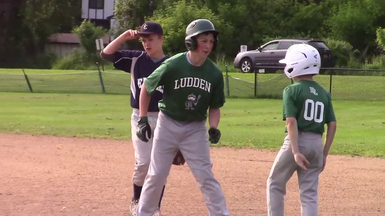 Ludden vs Jordan Elbridge 2019 Modified Baseball - YouTube