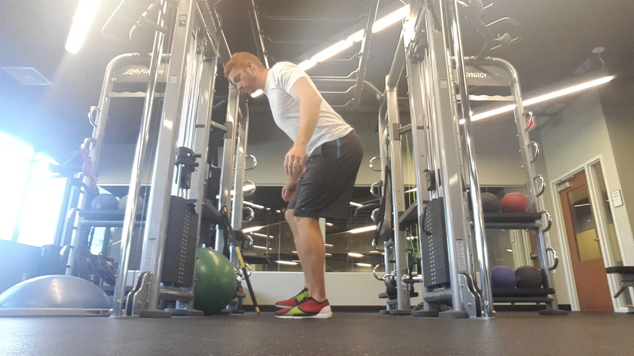Single Leg Hold Iso Hold- Glute and Quad - YouTube