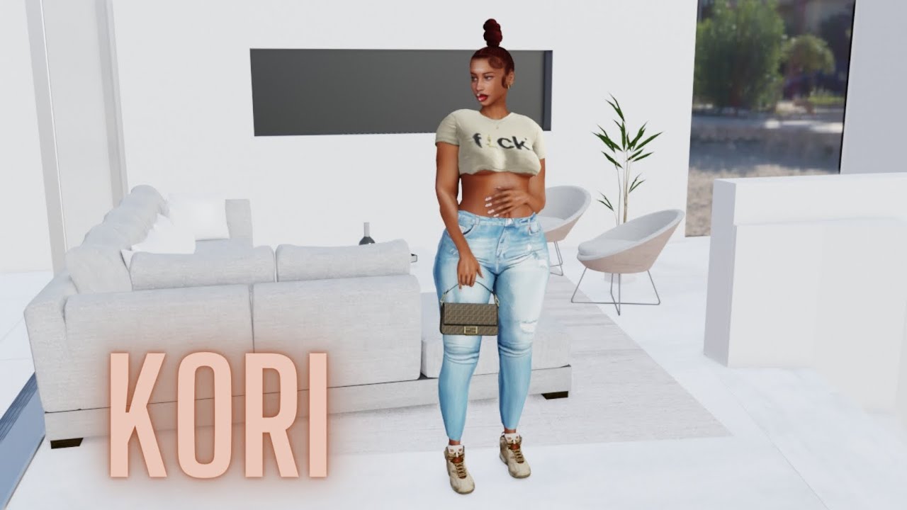 Sims 4 CAS | Kori +CC Links - YouTube