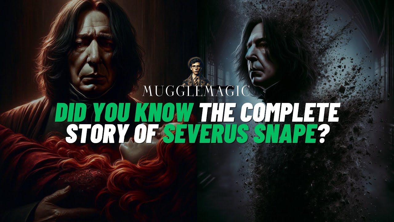 Did you know the Complete Story of Severus Snape? #youtube #snape # ...