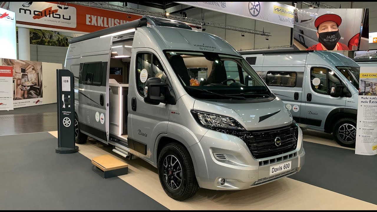KARMANN MOBIL DAVIS DA 600 RV CAMPER VAN NEW MODEL FIAT DUCATO ...