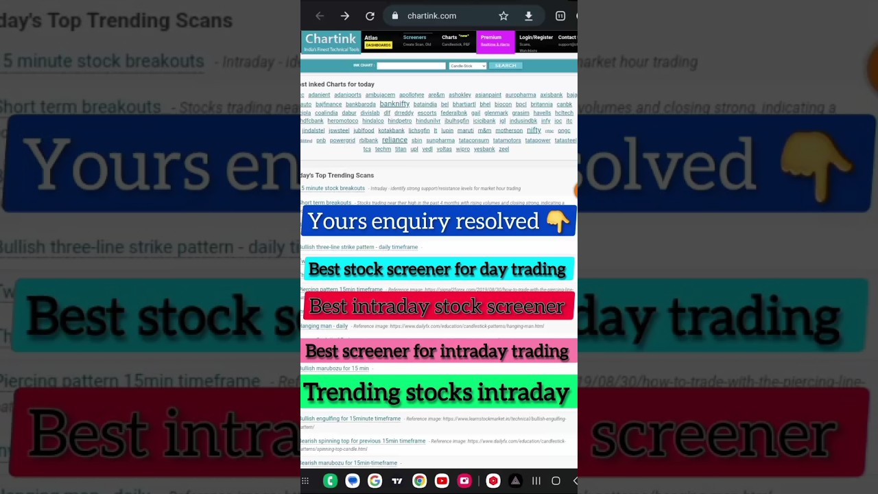 best screener for Intraday trading| trending stocks Intraday|stock ...