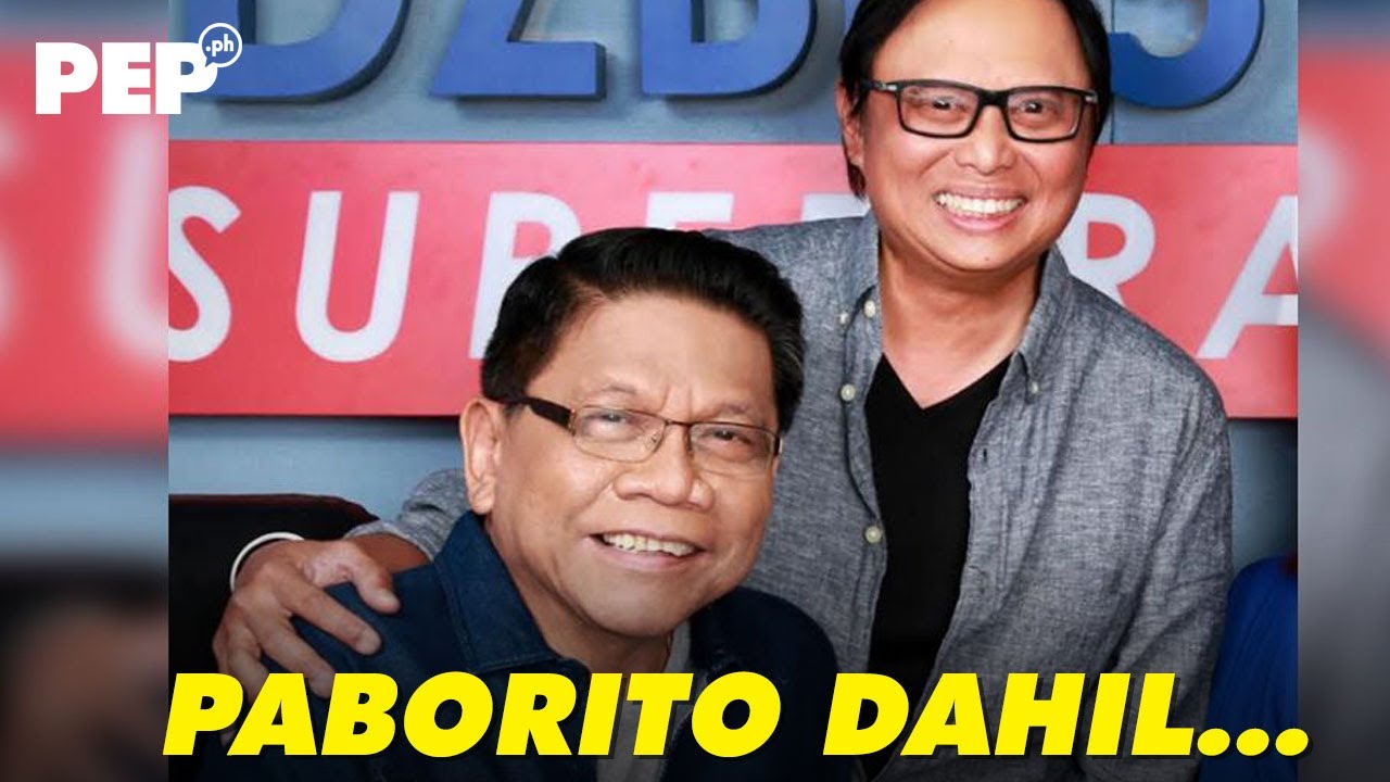 Arnold Clavio ni-reveal kung bakit siya paborito ni Mike Enriquez | PEP ...