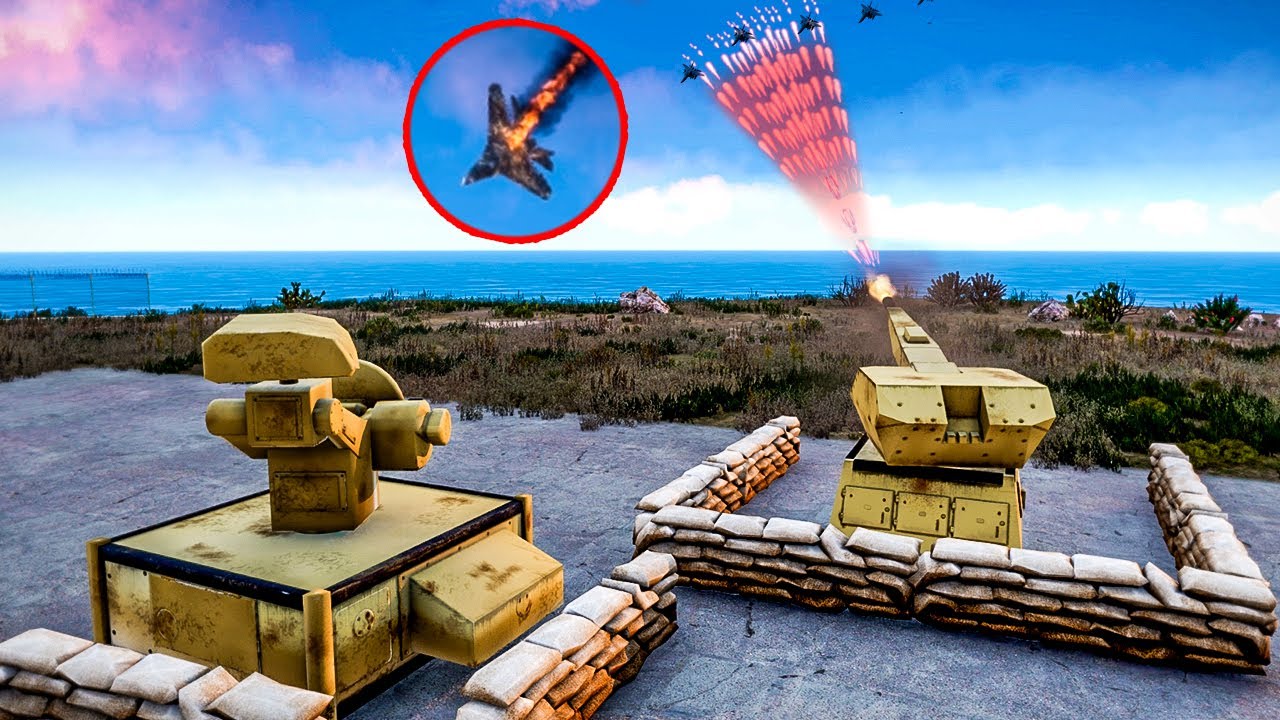 NBS MANTIS Air Defence System - C-RAM - Shooting down F-22 Raptor Jets ...