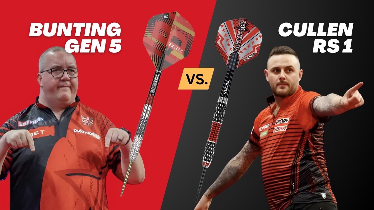 Bunting GEN 5 vs Cullen RS1: der Schöne & das Biest (Darts Review ...