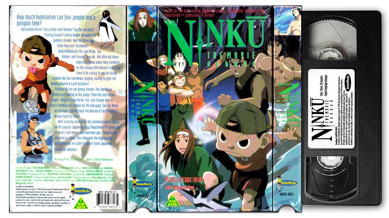 Ninku The Movie (English Dubbed) [VHS] - YouTube