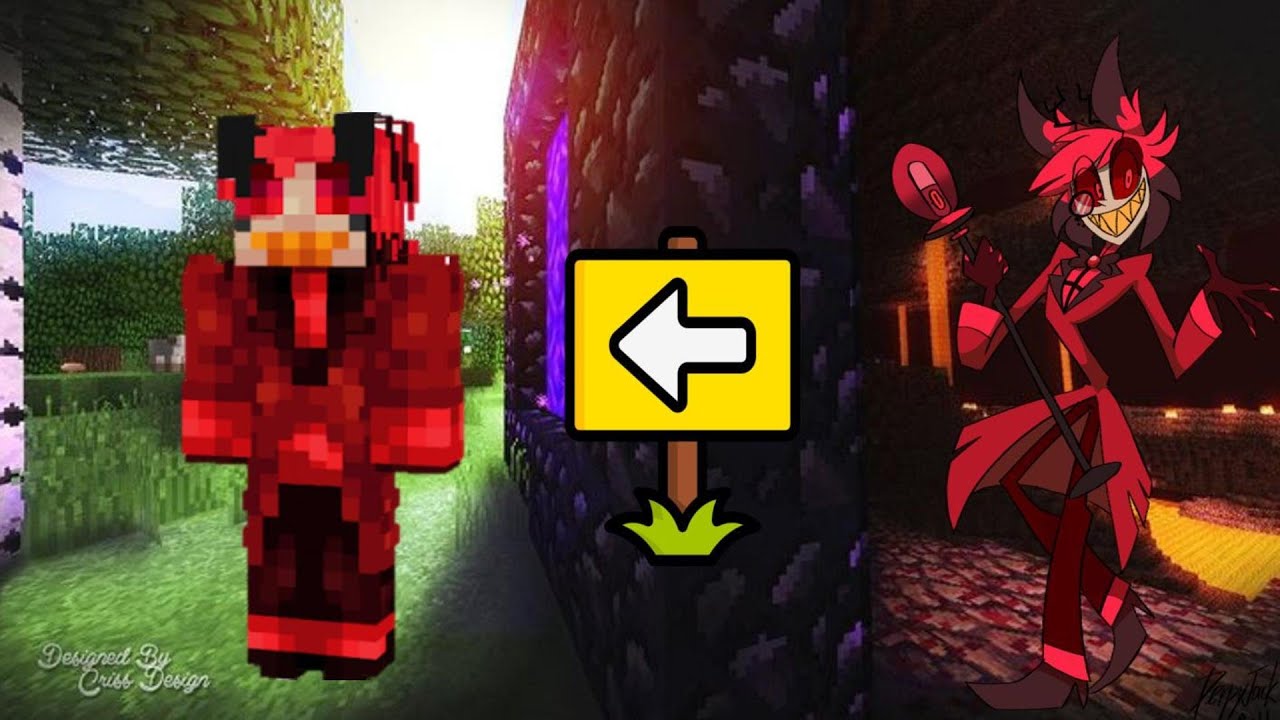 ALASTOR EN MINECRAFT - YouTube