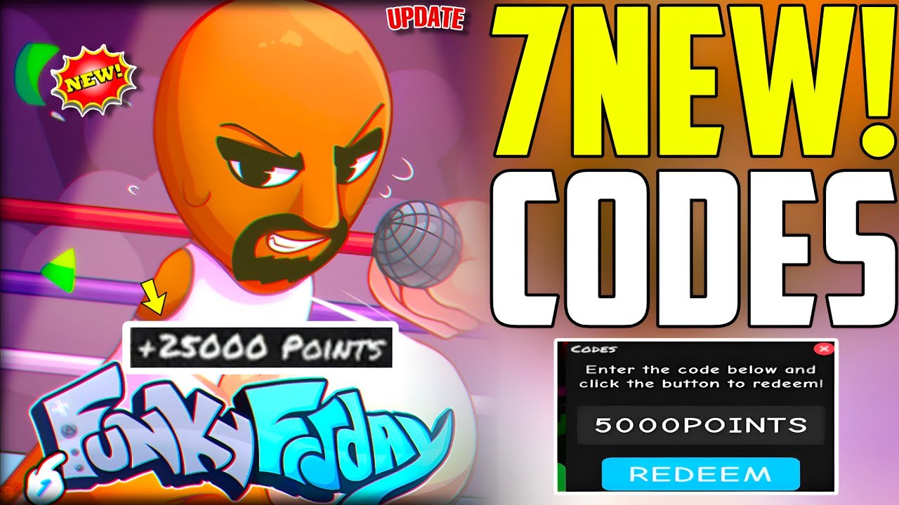 *NEW CODES* ALL WORKING UPDATE CODES FOR FUNKY FRIDAY IN 2025 - ROBLOX ...