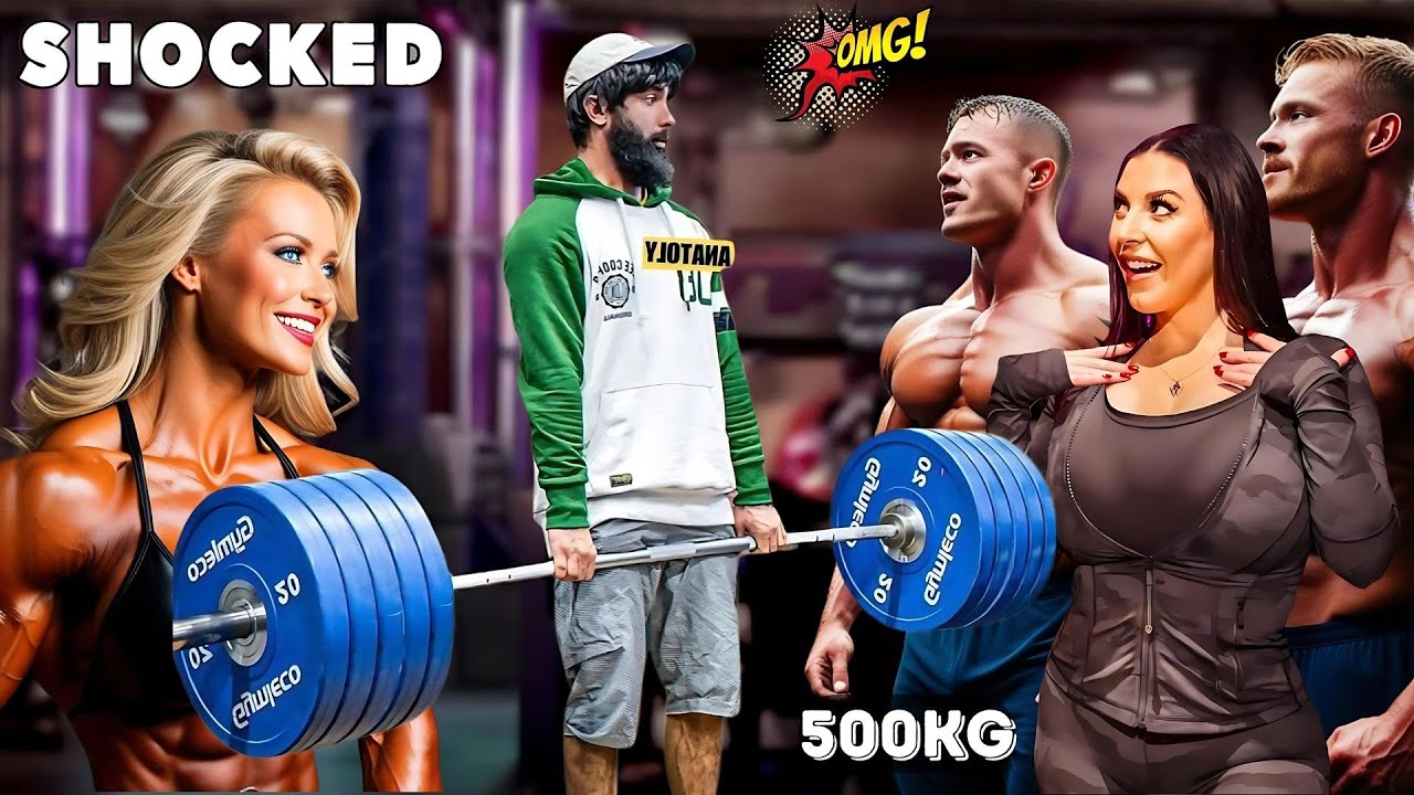 Angry Bodybuilder vs Anatoly the CLEANER Who Will LIFT the Most 😲 #2 ...