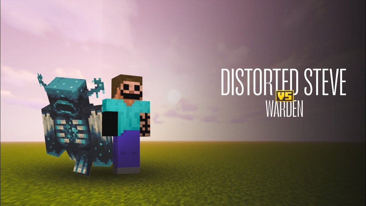 Minecraft Battle | DISTORTED STEVE Vs WARDEN - YouTube