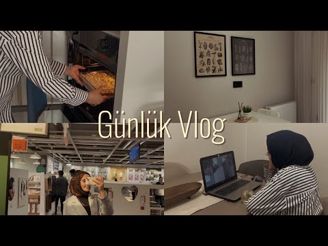 🤎 Günlük işler | İkea turu | Lazanya tarifi 🍴|  Sessiz Vlog 