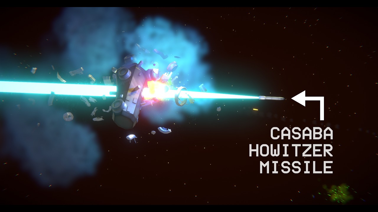 I put a Casaba Howitzer on a Missile - YouTube