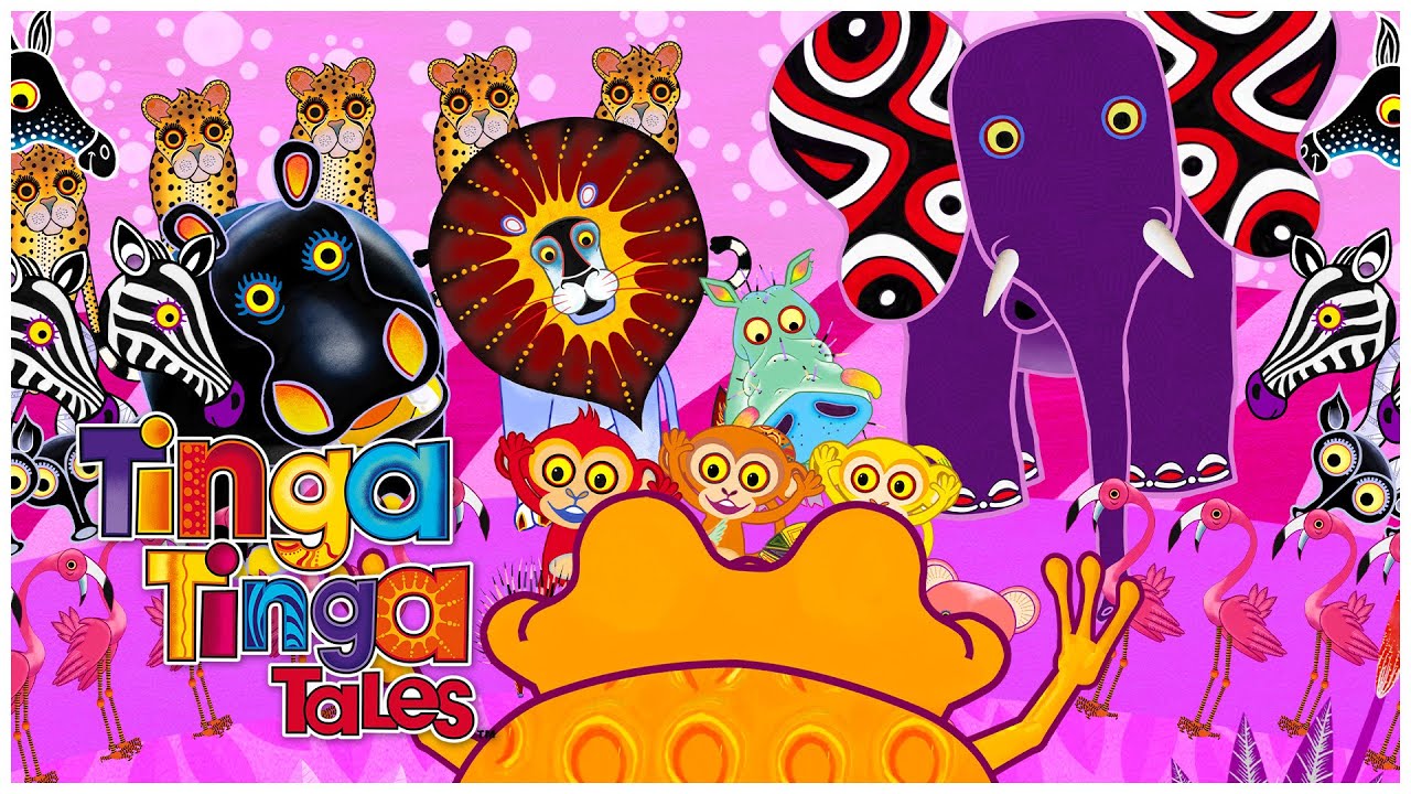 Tinga Animal Concert! 🎵 🐸 | 1 Hour of African Animal Folk Tales | Tinga ...