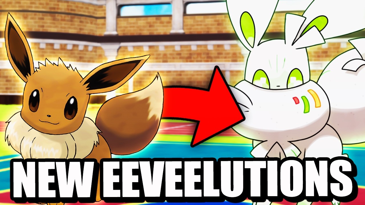 I Made New Eeveelutions For Every Type! - YouTube