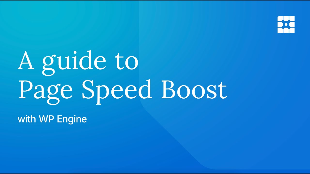 WP Engine Page Speed Boost: Improve Core Web Vitals in a Few Clicks ...