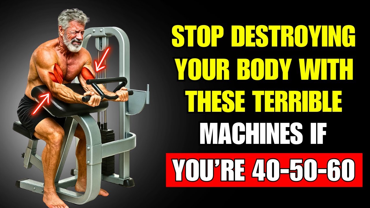 10 GYM MACHINES YOU NEED TO STOP USING if you're OVER 40! ($15,000 ...