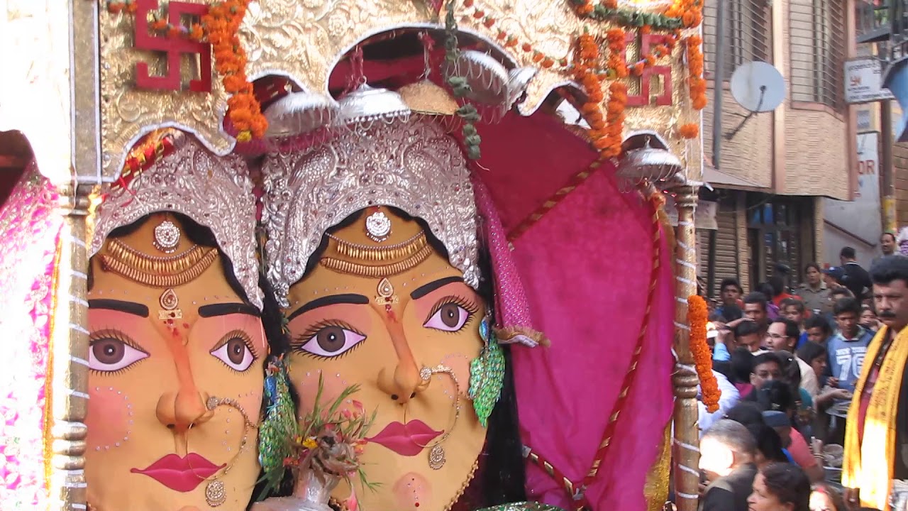 Nanda Sunanda Procession at China Baba Mandir Nainital 19.09.2018 - YouTube