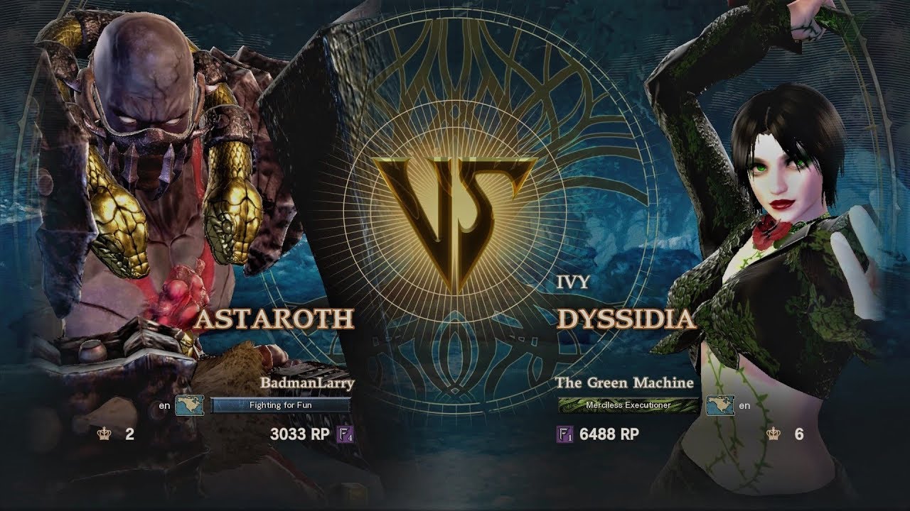 Soul Calibur 6 Ivy VS Astaroth(BadmanLarry) - YouTube
