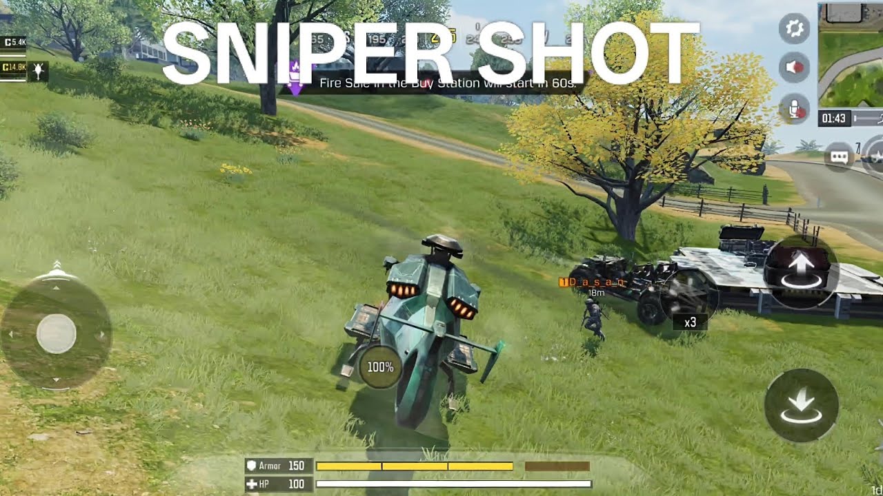 Call of duty Mobile | BLACKOUT | SQUAD OF 2 | Gameplay UHD | SNIPER ...