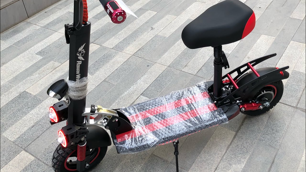 Electric scooter E10 pro max - YouTube