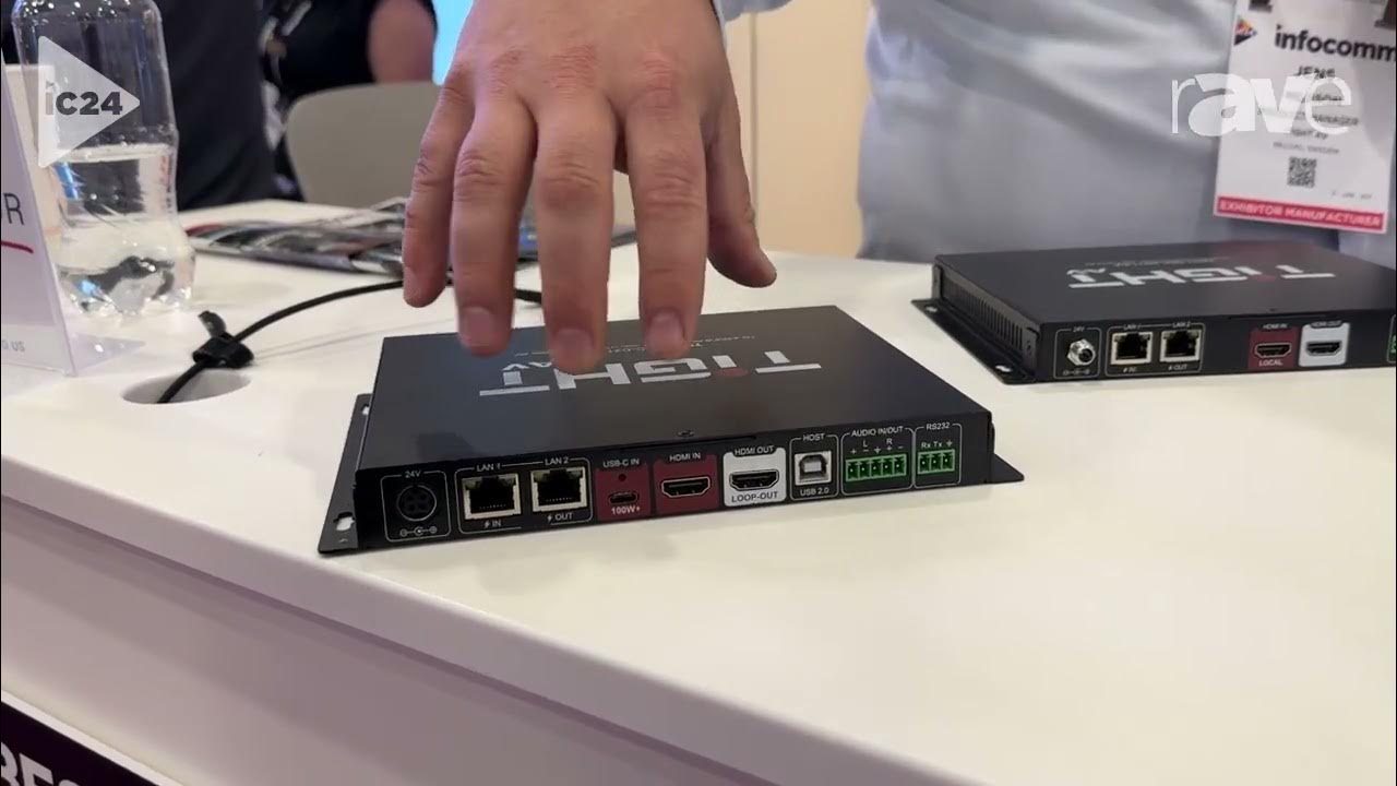 InfoComm 2024: TiGHT AV Intros T-Network Series of AV-over-IP Devices with Dante Integration ...