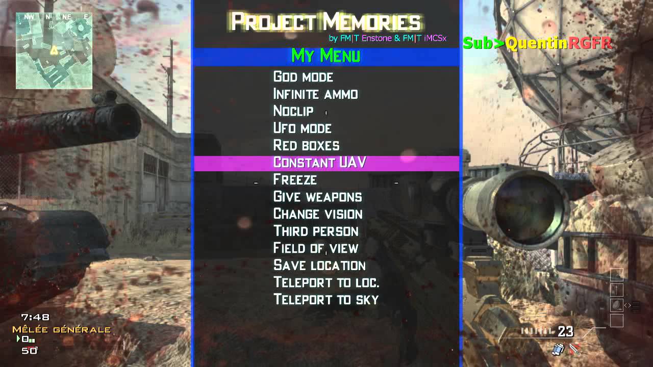 [Mw3] Lobby - Menu 1.24 - YouTube