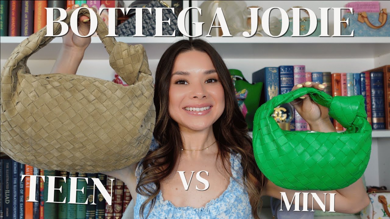 Bottega Veneta Jodie Size Comparison: MINI vs TEEN | mod shots | what ...