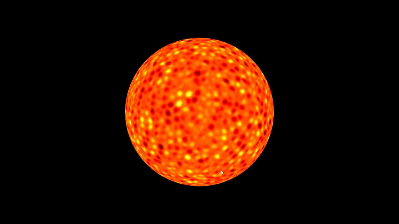 Sun generated with 5D noise - YouTube