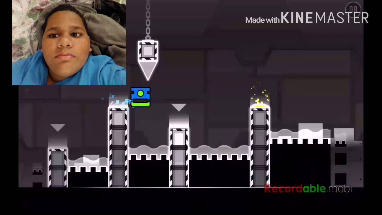 Geometry dash gameplay(2)||goku súper saiyan Dios||+un invitado especial. - YouTube