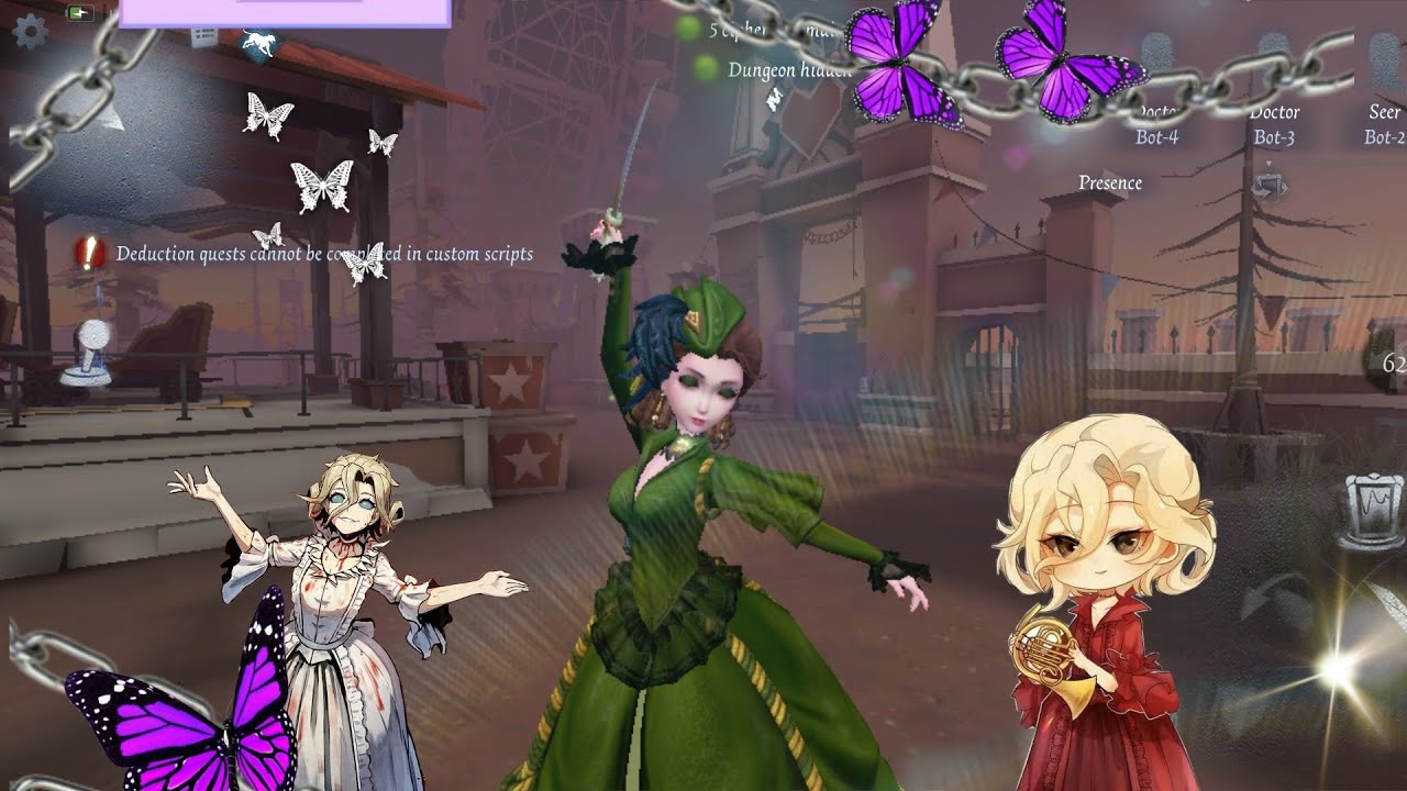 Identity V | Bloody Queen "Scarlett" Skin Gameplay | - YouTube