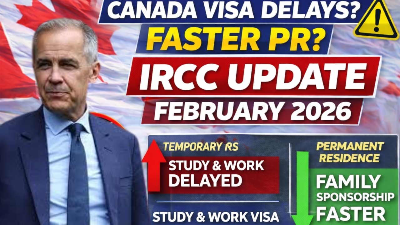 Canada Visa Delays vs Faster PR? IRCC Feb 2026 Update #news # ...