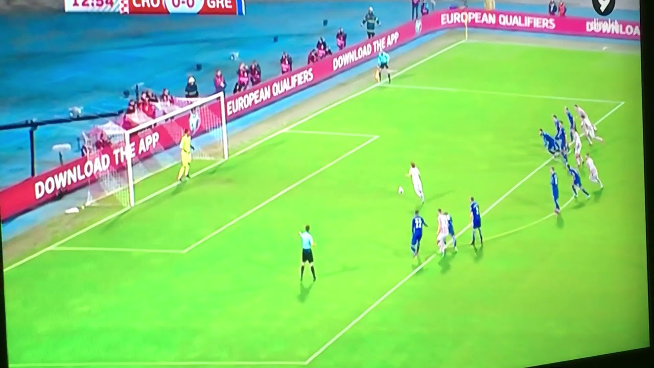 Luka modric Amazing penalty vs greece - YouTube