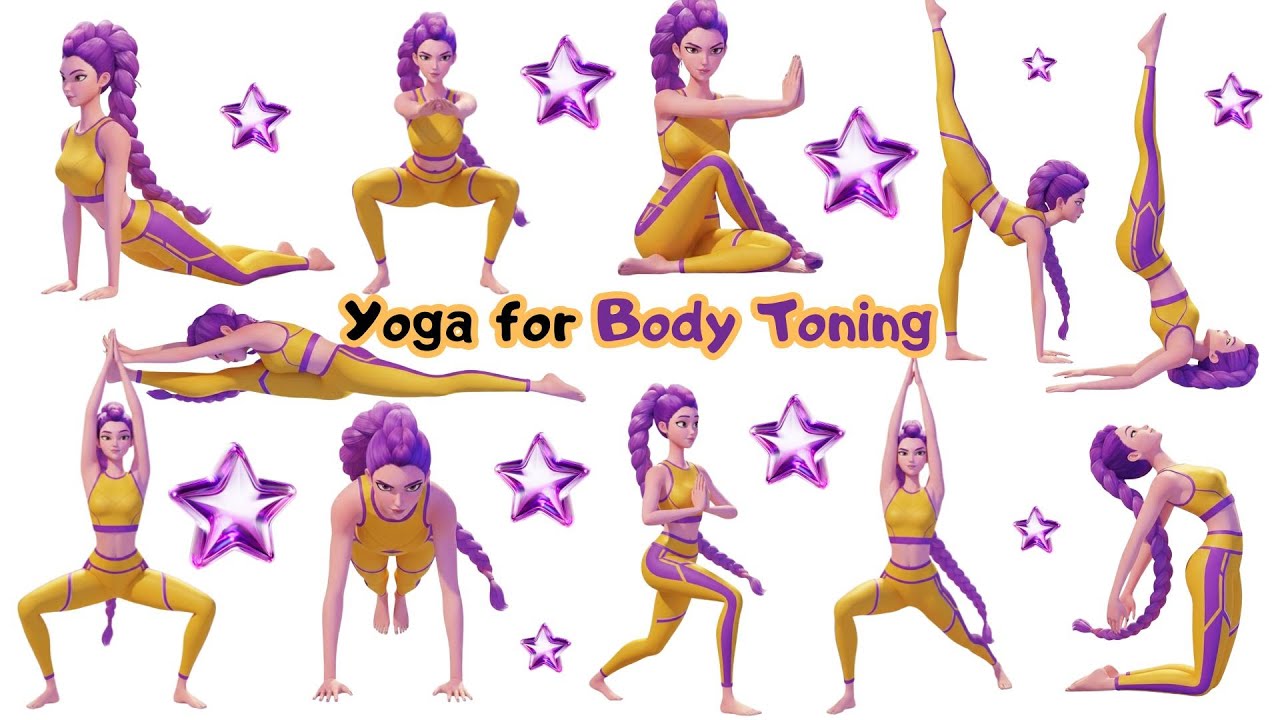 Yoga for Body Toning | Yoga for Children | Yoga with Rozi - YouTube