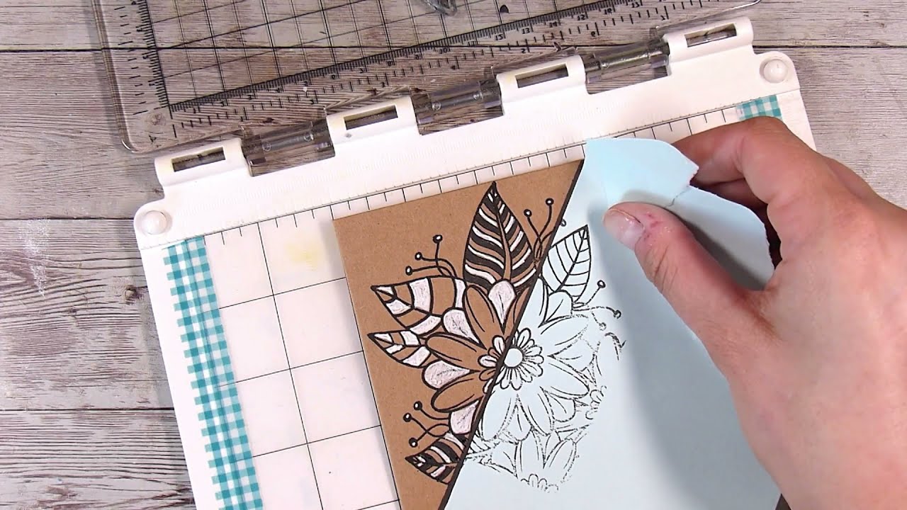 Clean, Simple, and One Layer Card Making - YouTube