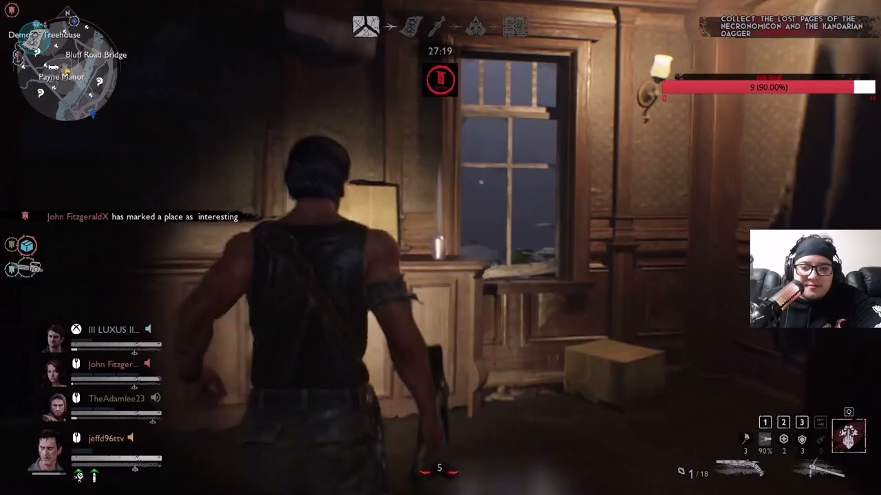 PLAGUEBRINGER DISCONNECTED BECAUSE WE SPLIT RUSH THE OBJECTIVES Evil Dead The Game - YouTube