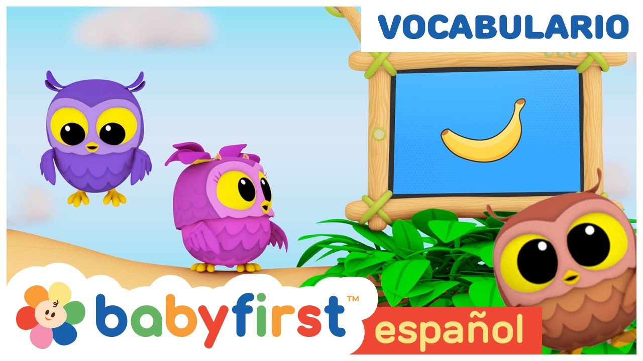 Hoot, Scoot & What | Aprender vocabulario para niños | Banana | pan y ...