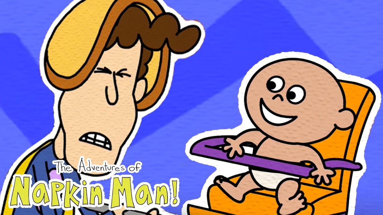 The Adventures of Napkin Man | THATS MY BABY | Napkin Man Season 1 ...