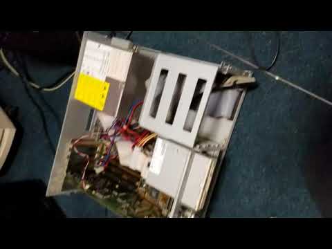 UNISYS 4666DX2 aka 486DX66 Partially working Demonstration - YouTube