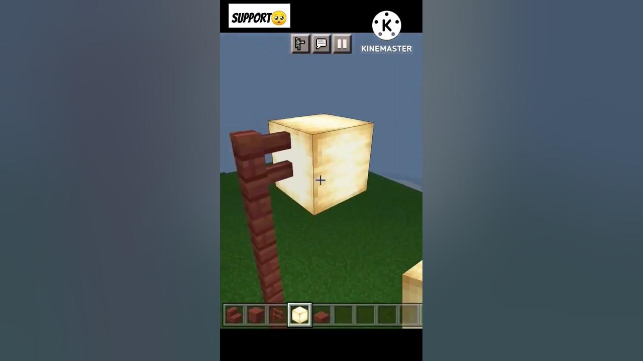 how to make simple street lamp in Minecraft #viral #shorts - YouTube