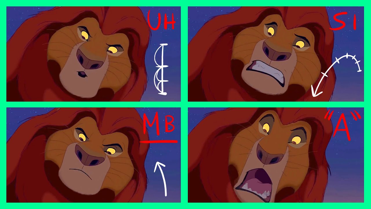 The Lion King - Dialogue ANIMATION Tutorial - YouTube