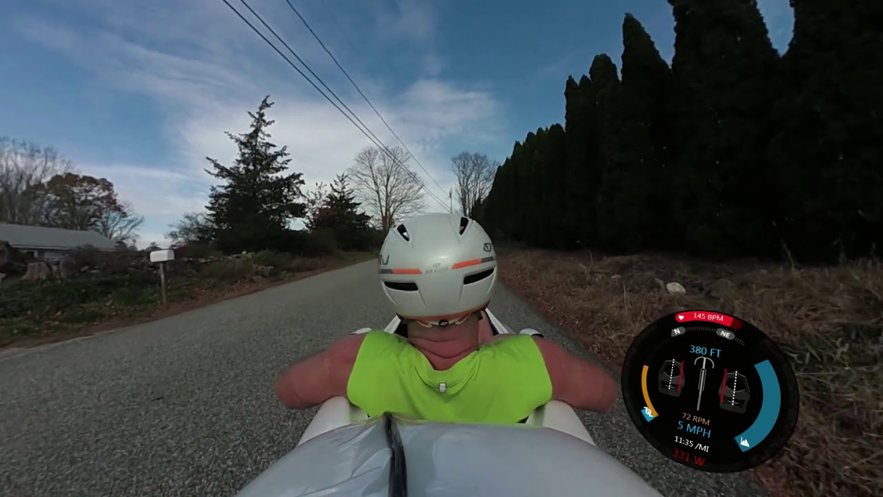 First longer ride in my Milan GT velomobile - YouTube