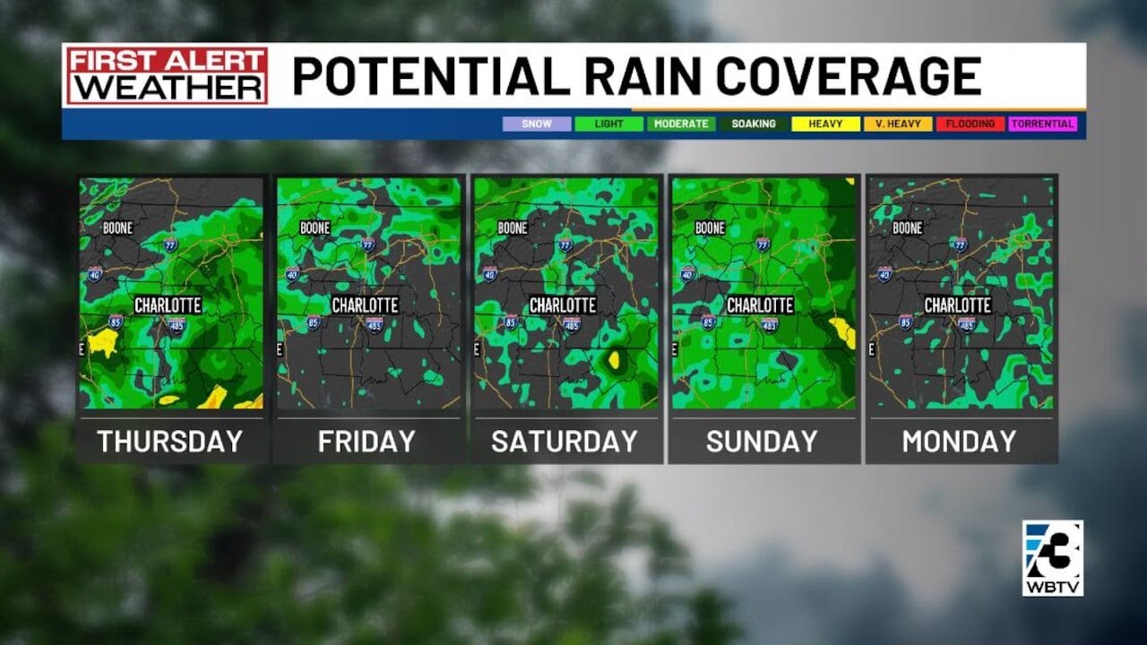 Charlotte Metro weather forecast for June 4, 2025 -- 11 p.m. update ...