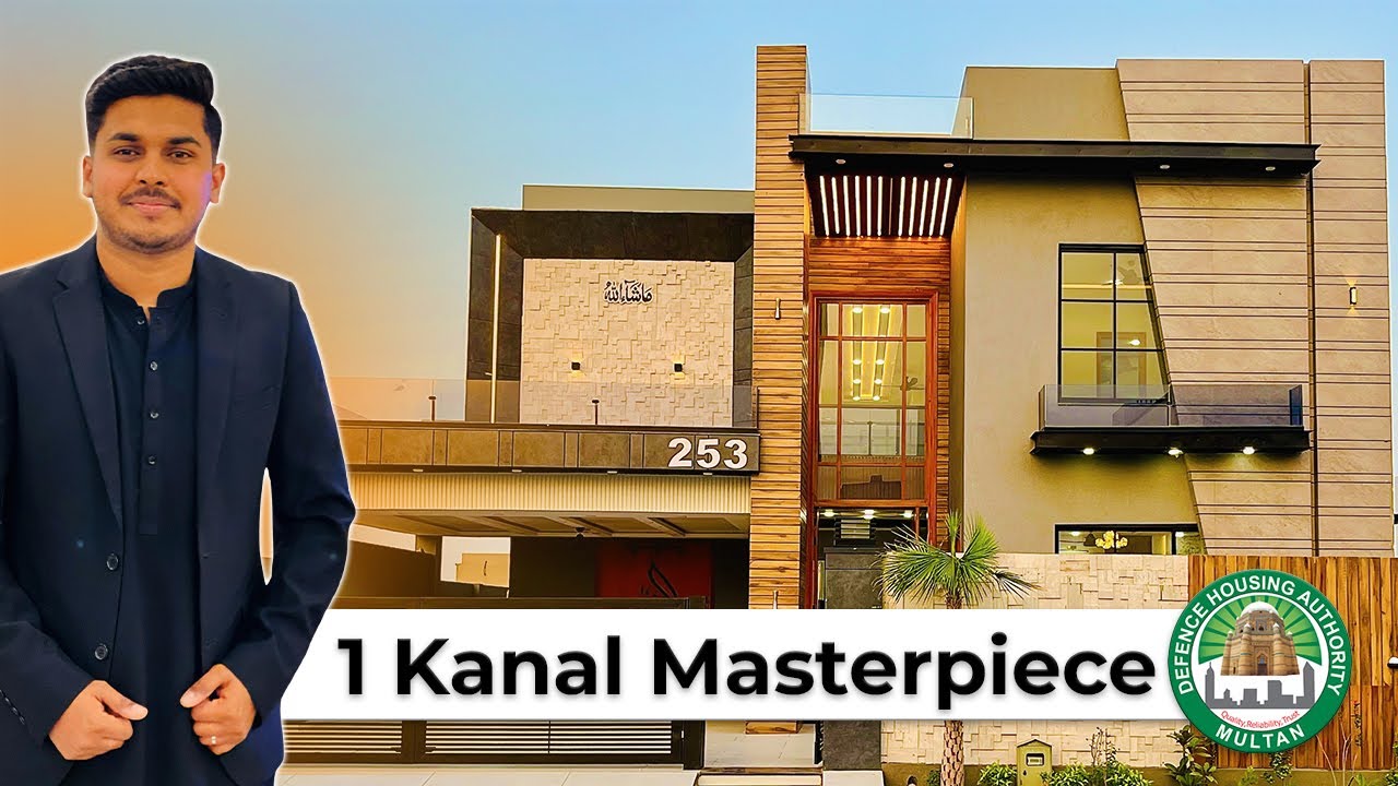 DHA Multan Most Elegant 1 Kanal Designer House | Sector M Luxury Living ...