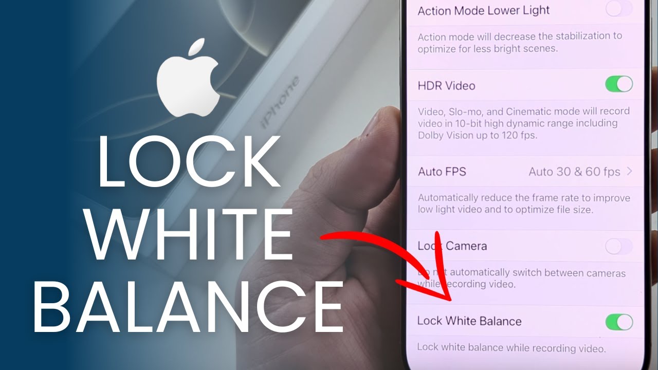 iOS 18: How To Lock White Balance On iPhone Camera! - YouTube
